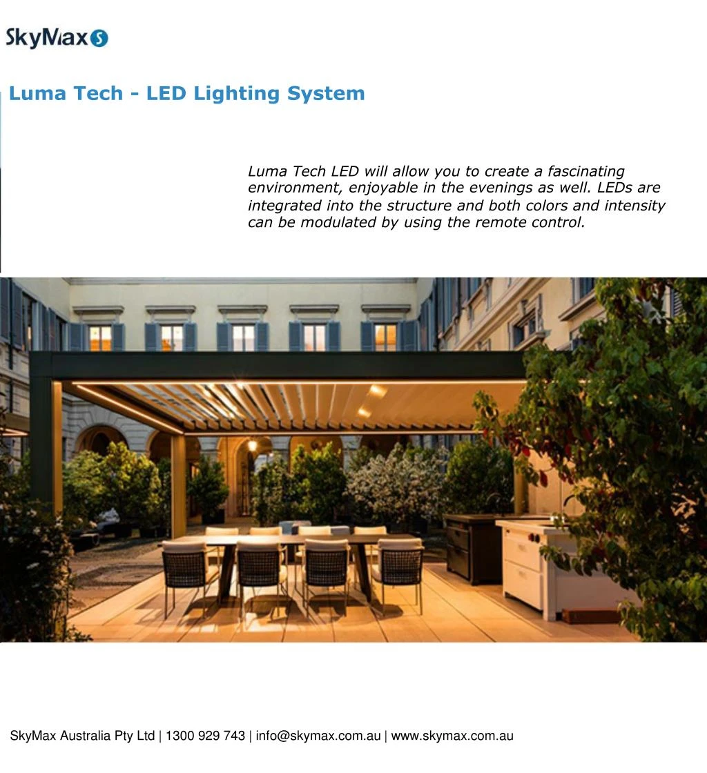 PPT - Aerotech Design Options Luma Tech LED System PowerPoint ...