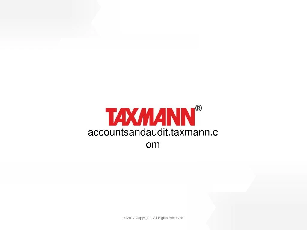 PPT - Taxmann's Accounts and Audit - AS, Ind AS, CARO, ICDS, ITFG ...