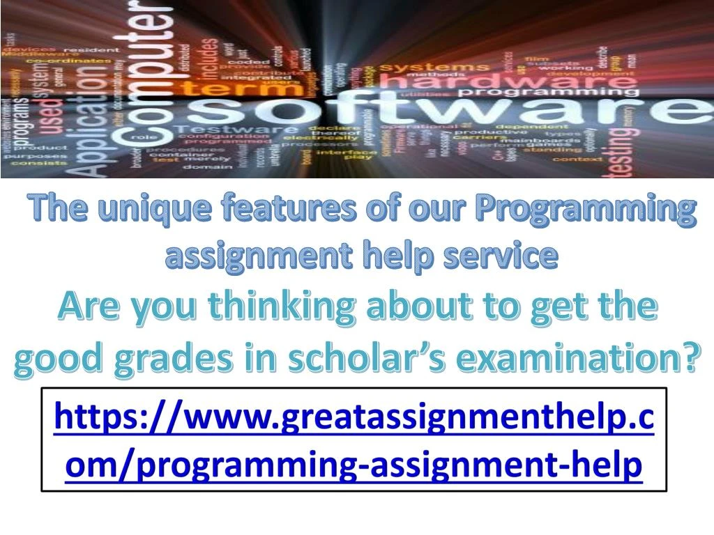 PPT - Submit programming assignment on time in your university ...