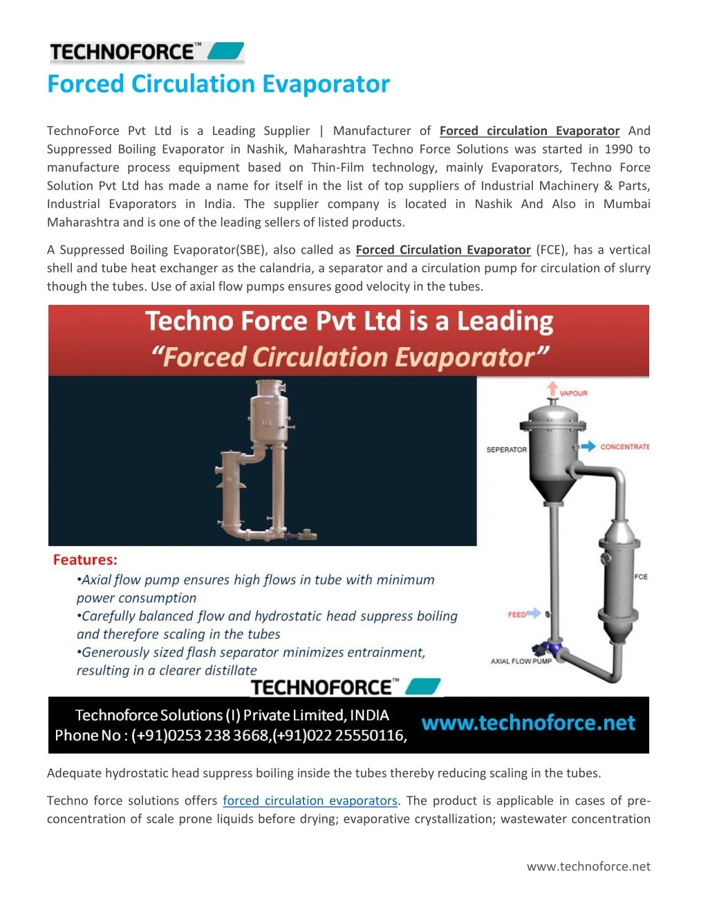 PPT - Forced Circulation Evaporator PowerPoint Presentation, free ...