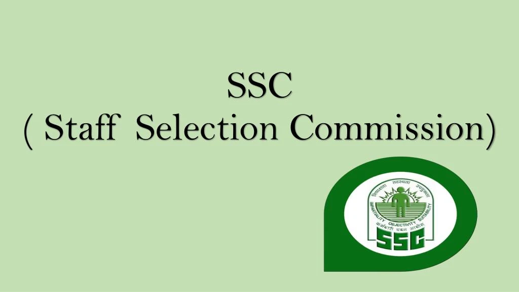 PPT - SSC Exam Details PowerPoint Presentation, free download - ID:7988380