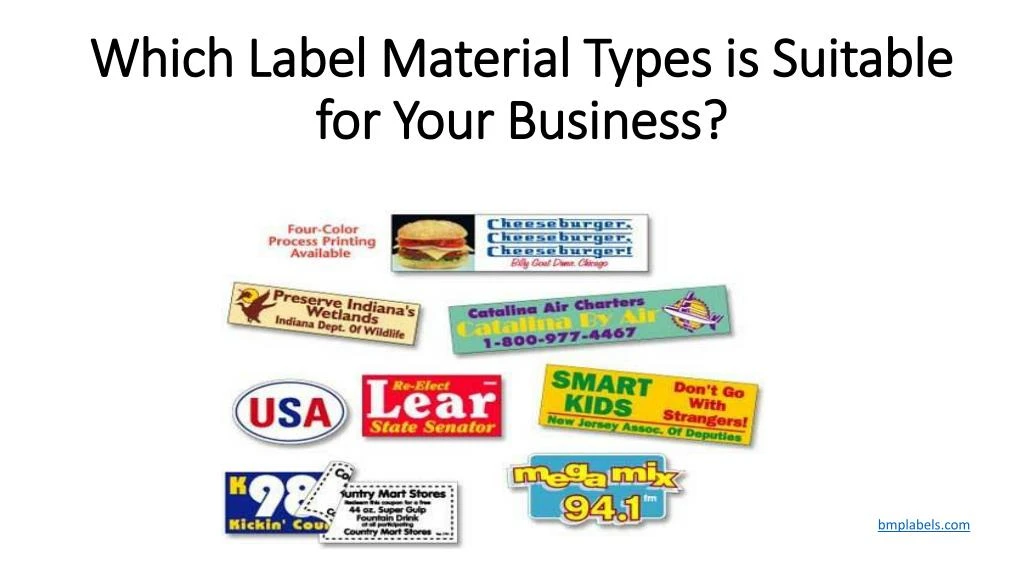 PPT - Which Label Material Types is Suitable for Your Business ...