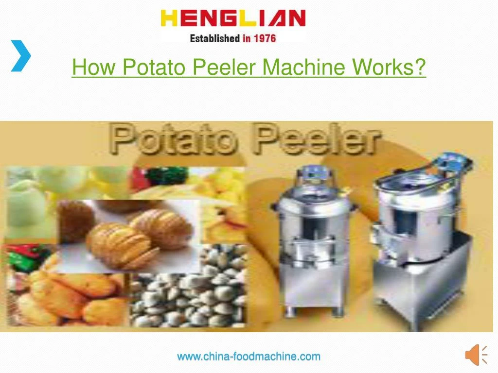 PPT - How Potato Peeler Machine Works(www.china-foodmachine.com ...