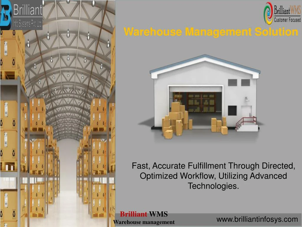 PPT - Brilliant offer fully integrated warehouse Management solution ...