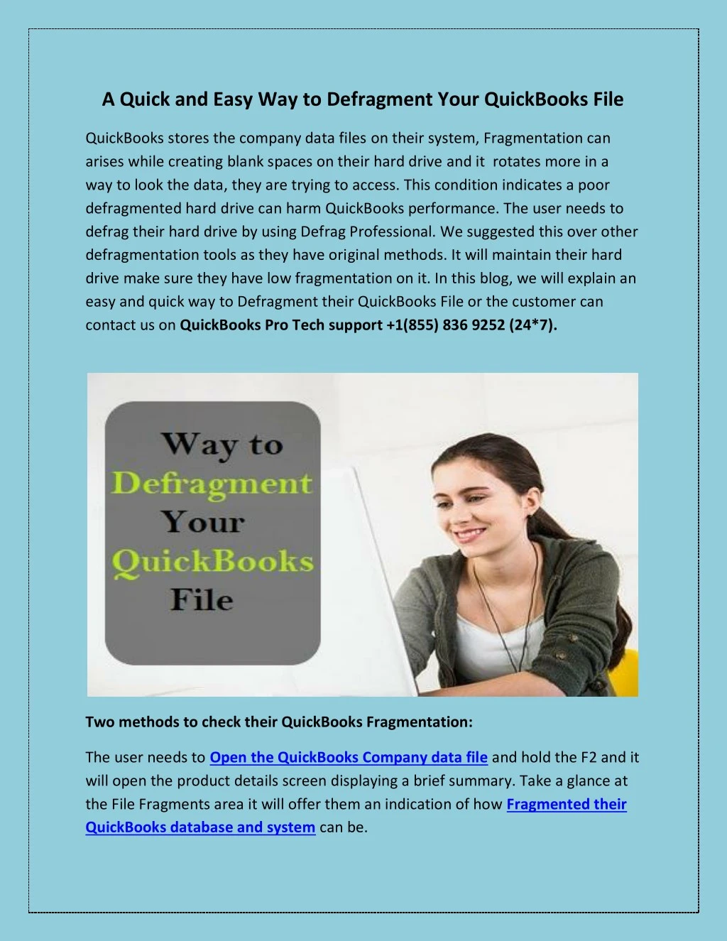 PPT - A Quick and Easy Way to Defragment Your QuickBooks File ... PPT - A Quick and Easy Way to Defragment Your QuickBooks File ...