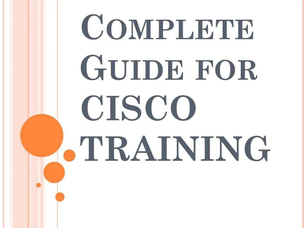 PPT - Key Role of Cisco Training PowerPoint Presentation, free download ...