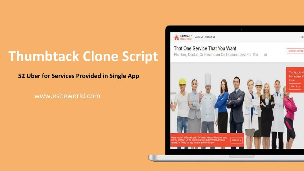 PPT - Thumbtack Clone Script PowerPoint Presentation, free download - ID:8006015