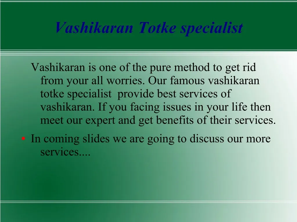 PPT - Best vashikaran totke PowerPoint Presentation, free download - ID ...