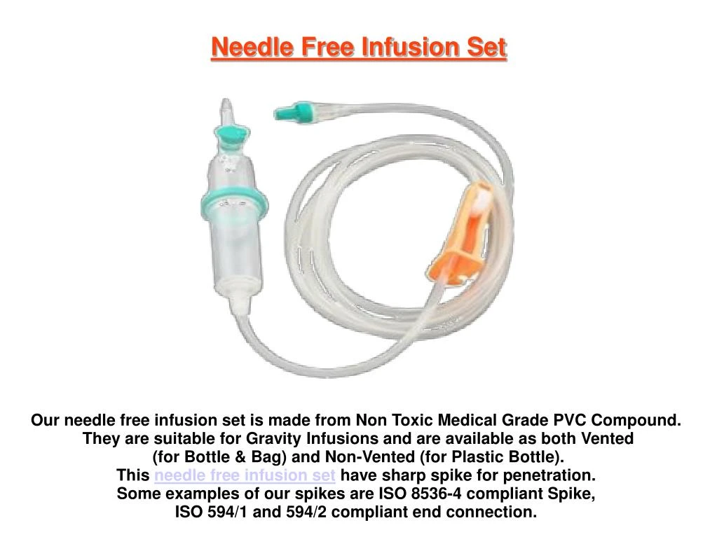 PPT - Infusion Therapy Products Part 1 PowerPoint Presentation - ID:8011632