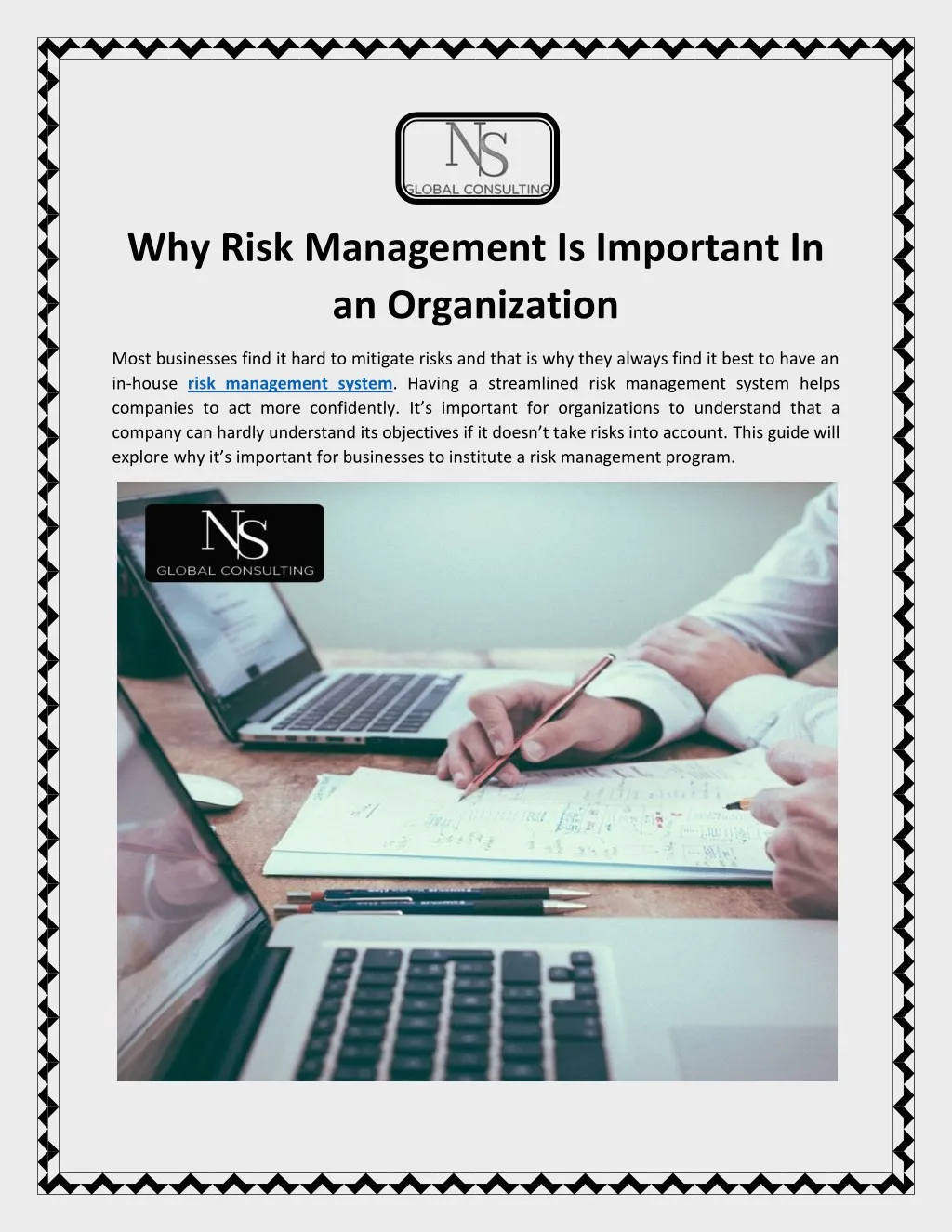 PPT - Why Risk Management Is Important In an Organization PowerPoint ...