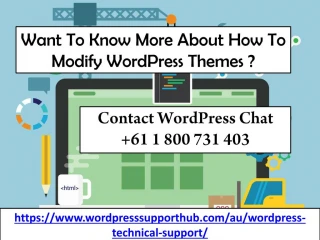 PPT - How To Modify WordPress Themes The SmartÂ Way PowerPoint ...