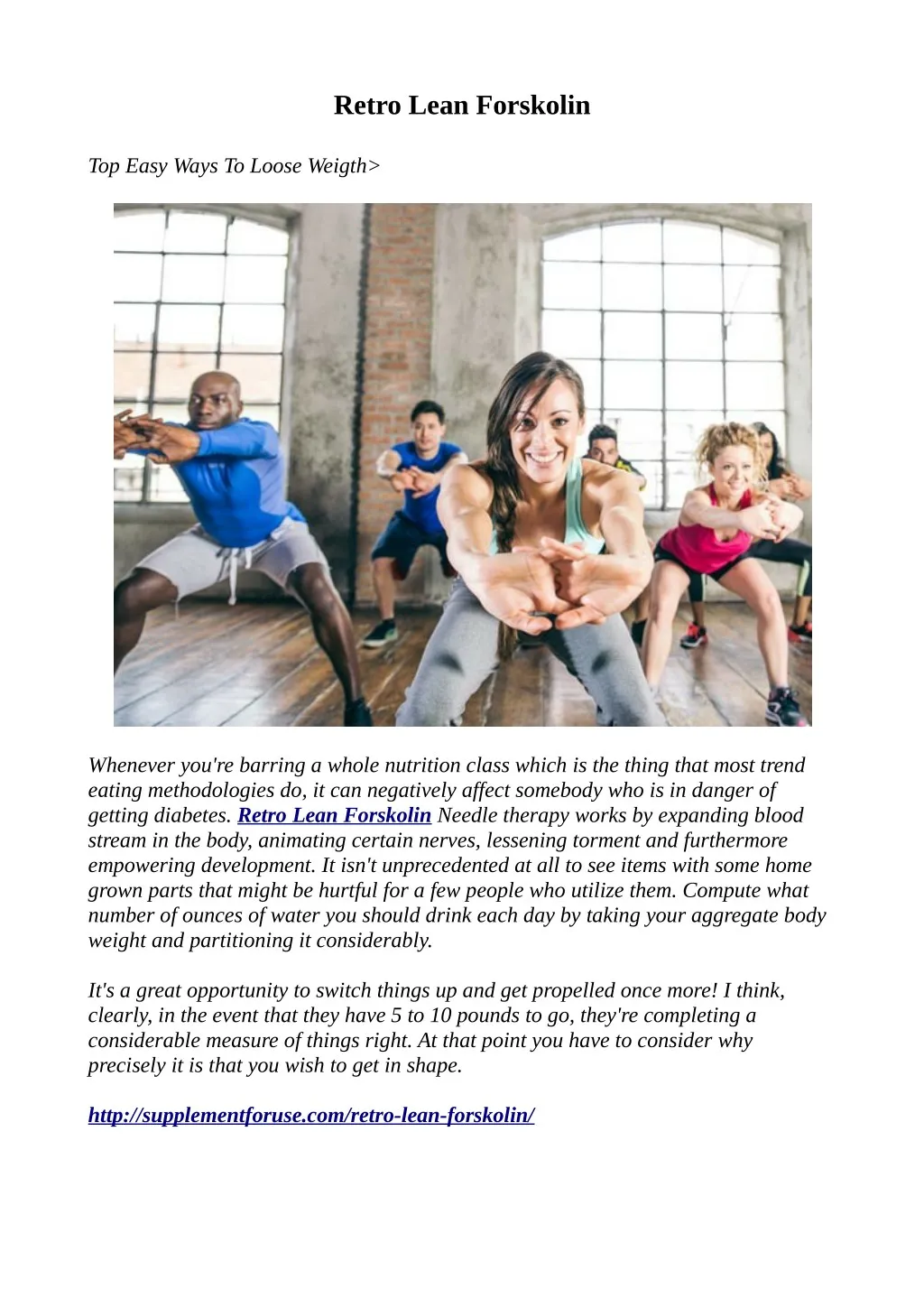PPT - http://supplementforuse.com/retro-lean-forskolin/ PowerPoint ...