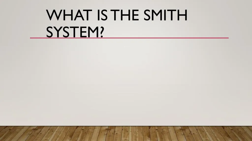 PPT - Smith System ED505 PowerPoint Presentation, free download - ID ...