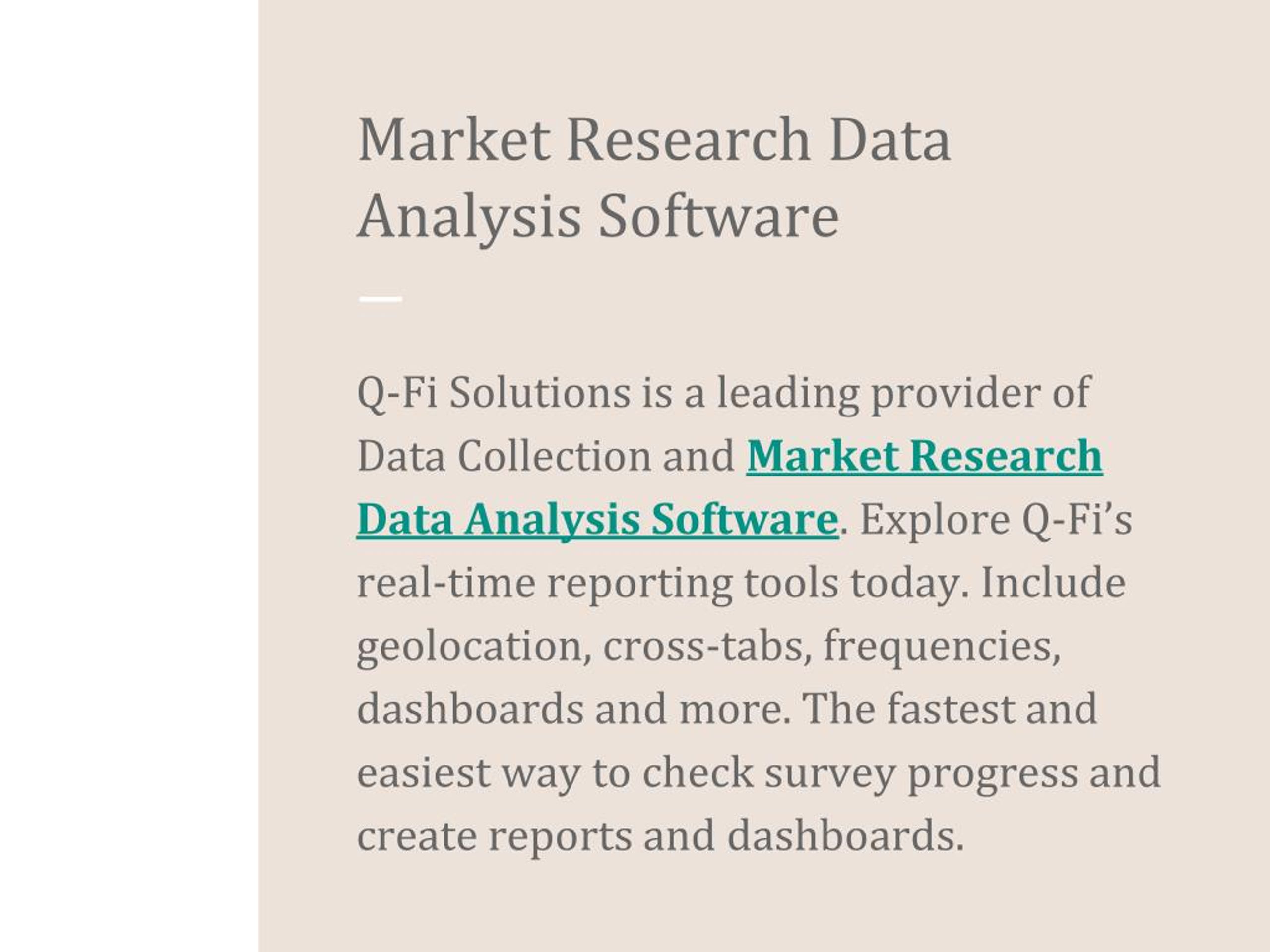 PPT Market Research Data Analysis Software PowerPoint Presentation