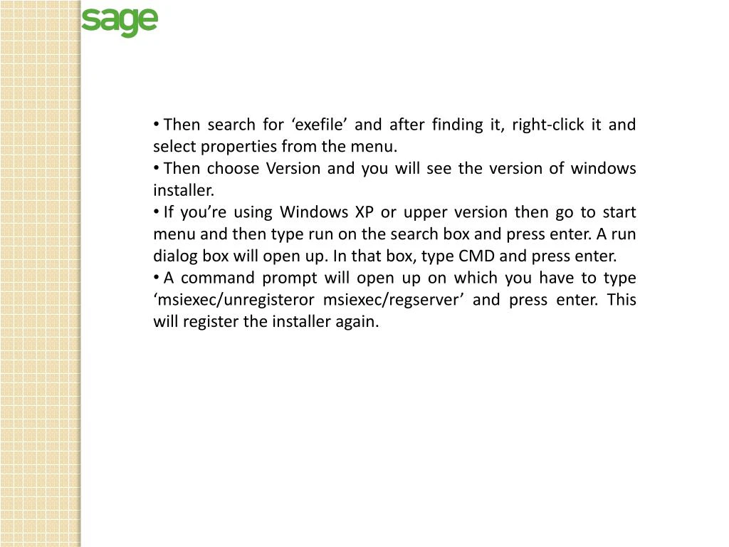 PPT - Sage 50 Error Code 1721 Fix Sage 50 Accounts Installation ... PPT - Sage 50 Error Code 1721 Fix Sage 50 Accounts Installation ...