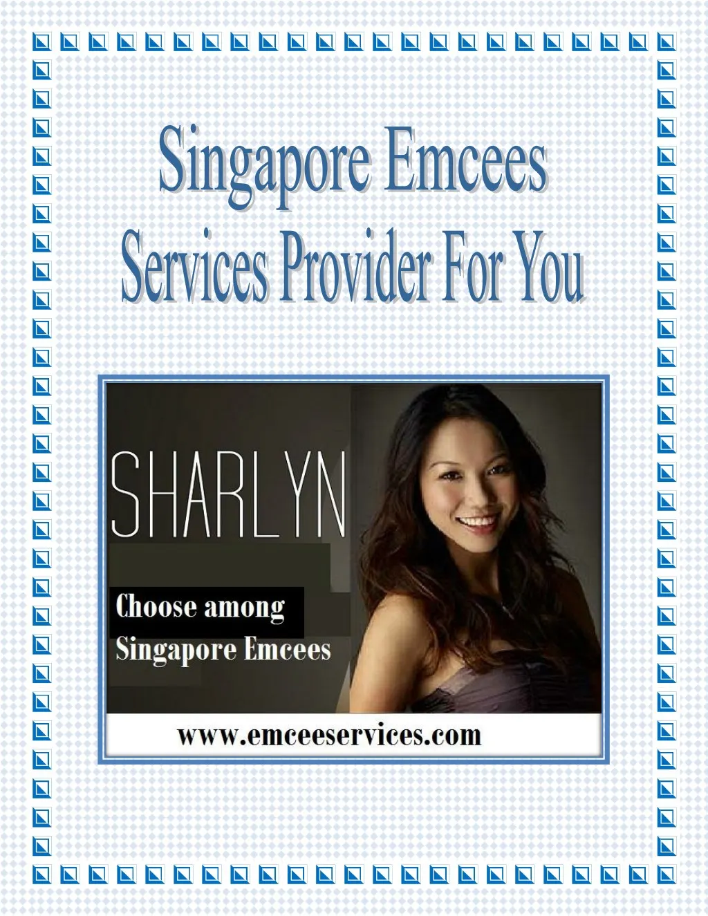 PPT - Singapore Emcees - The Professional Emcee Services PowerPoint ...
