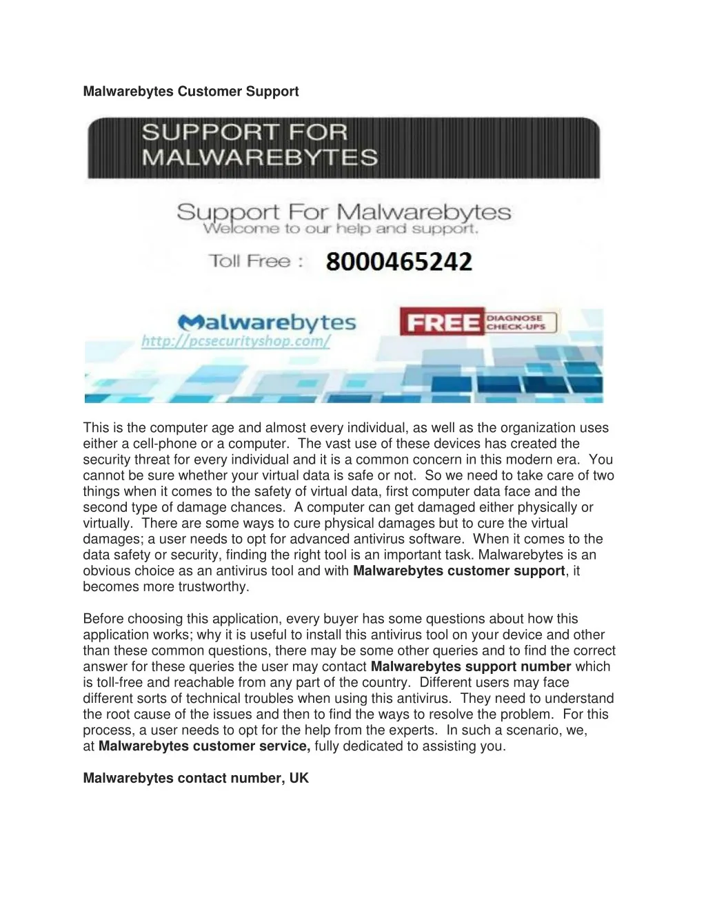 Ppt Malwarebytes Support Number Powerpoint Presentation Free