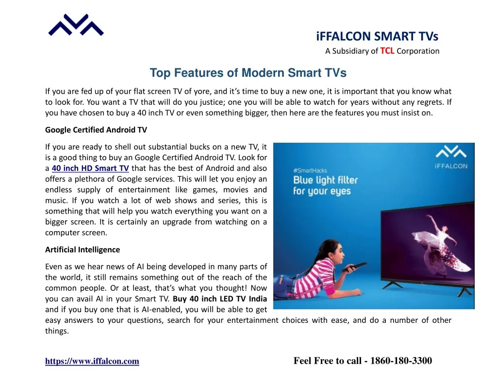 PPT - Top Features of Modern Smart TVs PowerPoint Presentation, free ...