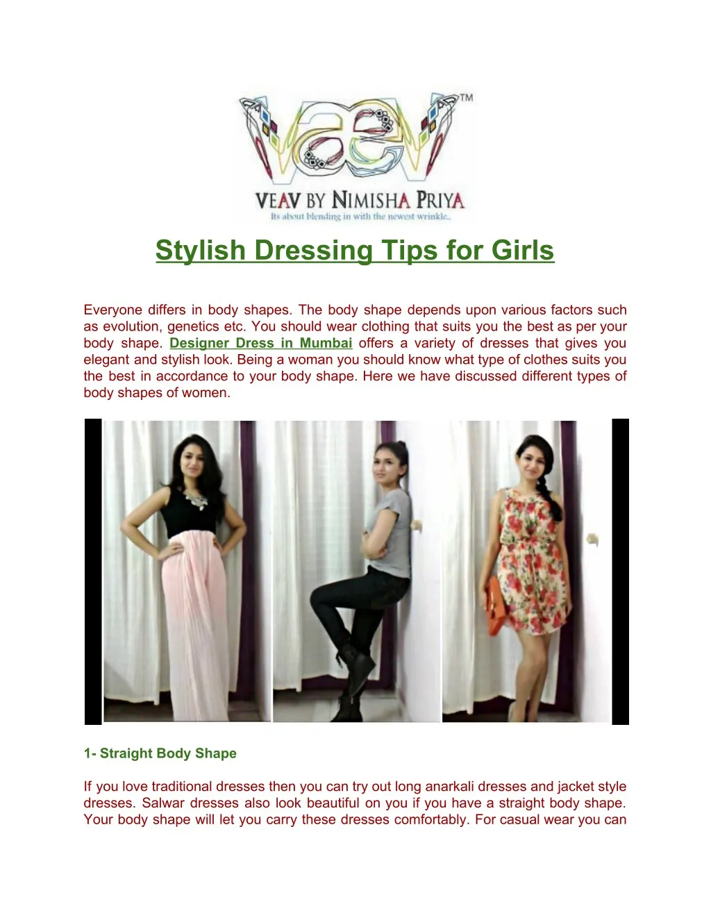 PPT - Stylish Dressing Tips for Girls PowerPoint Presentation, free ...