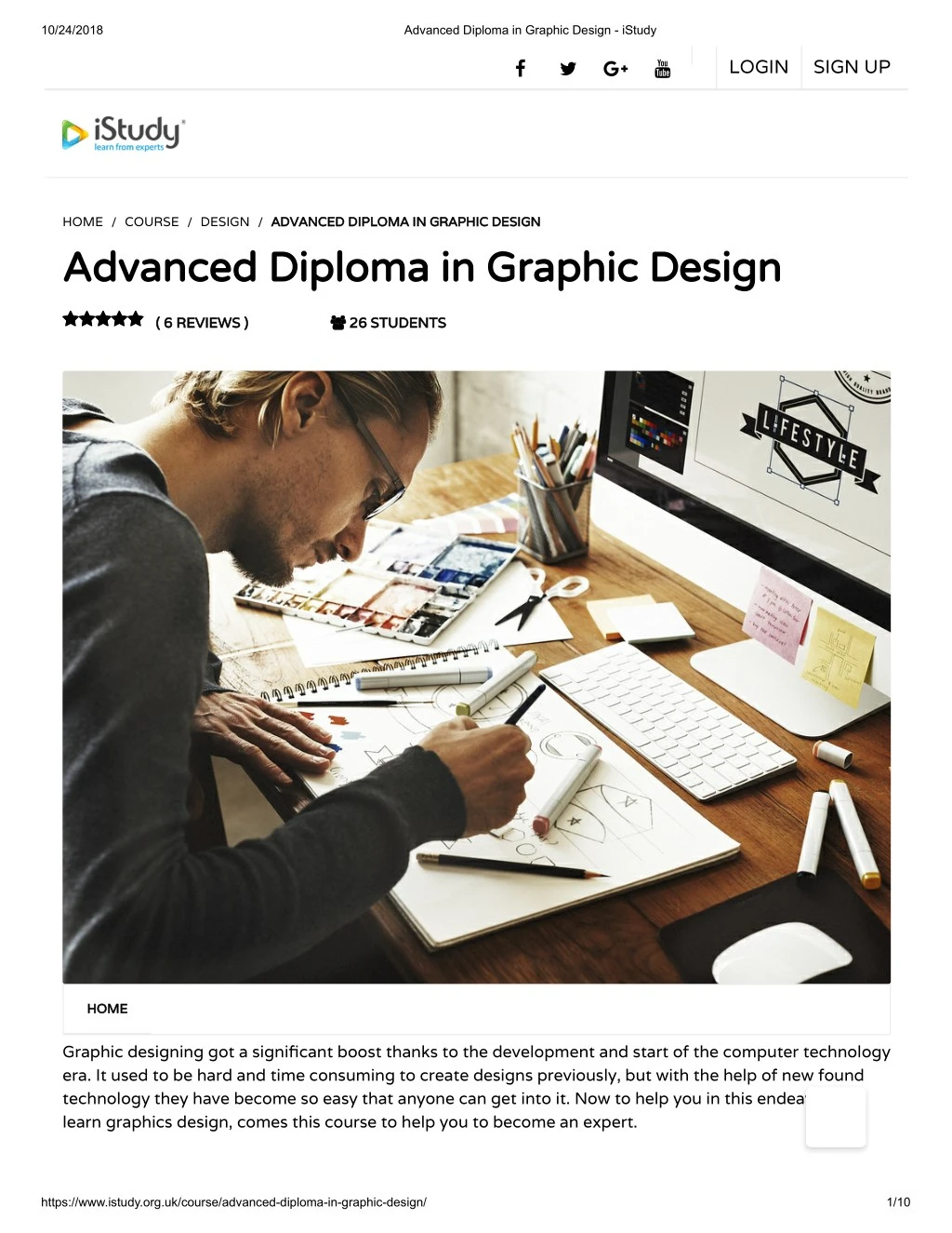 PPT - Advanced Diploma in Graphic Design - istudy PowerPoint ...