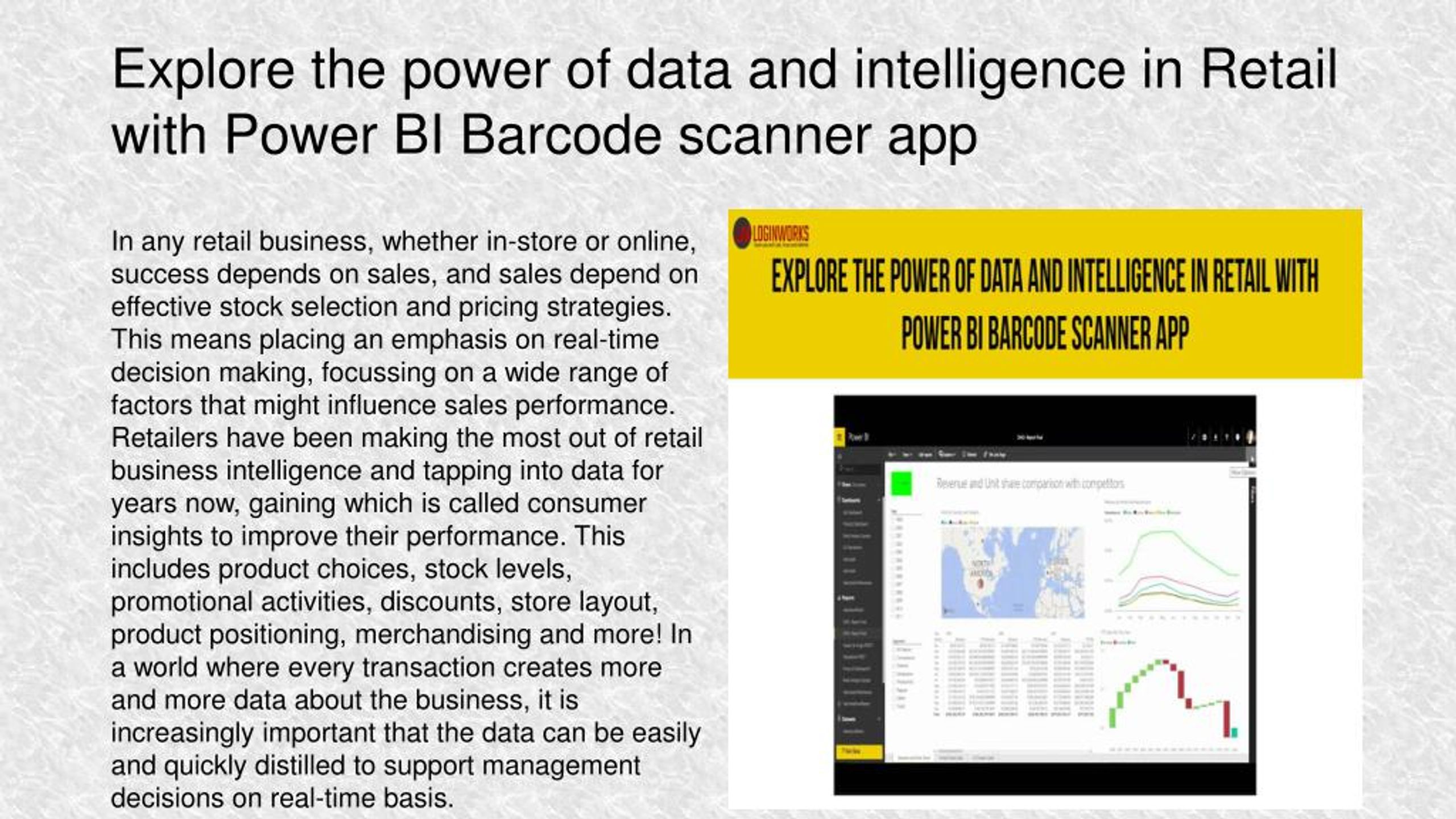 PPT - Explore the power of data and intelligence in Retail with Power ...