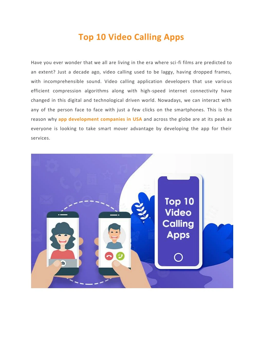 PPT - Top 10 Video Calling Apps PowerPoint Presentation, free download ...