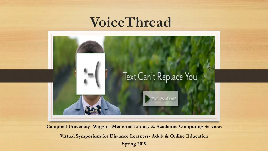 PPT - VoiceThread PowerPoint Presentation, free download - ID:808865
