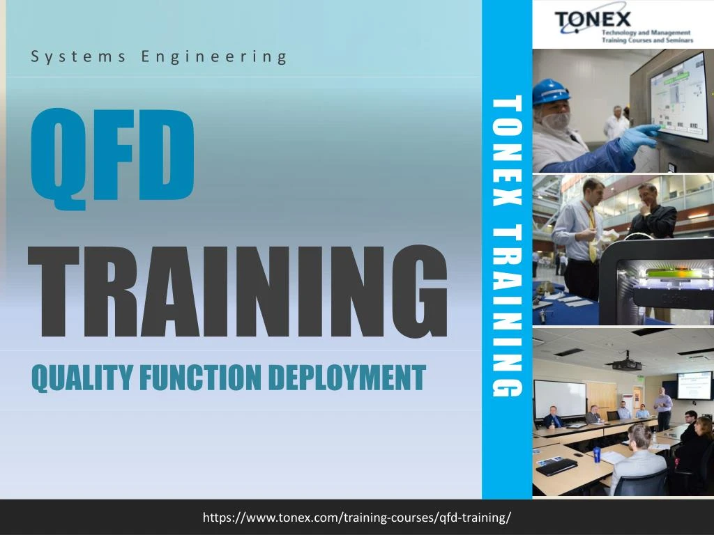 PPT - QFD - Quality Function Deployment : Tonex Training PowerPoint ...