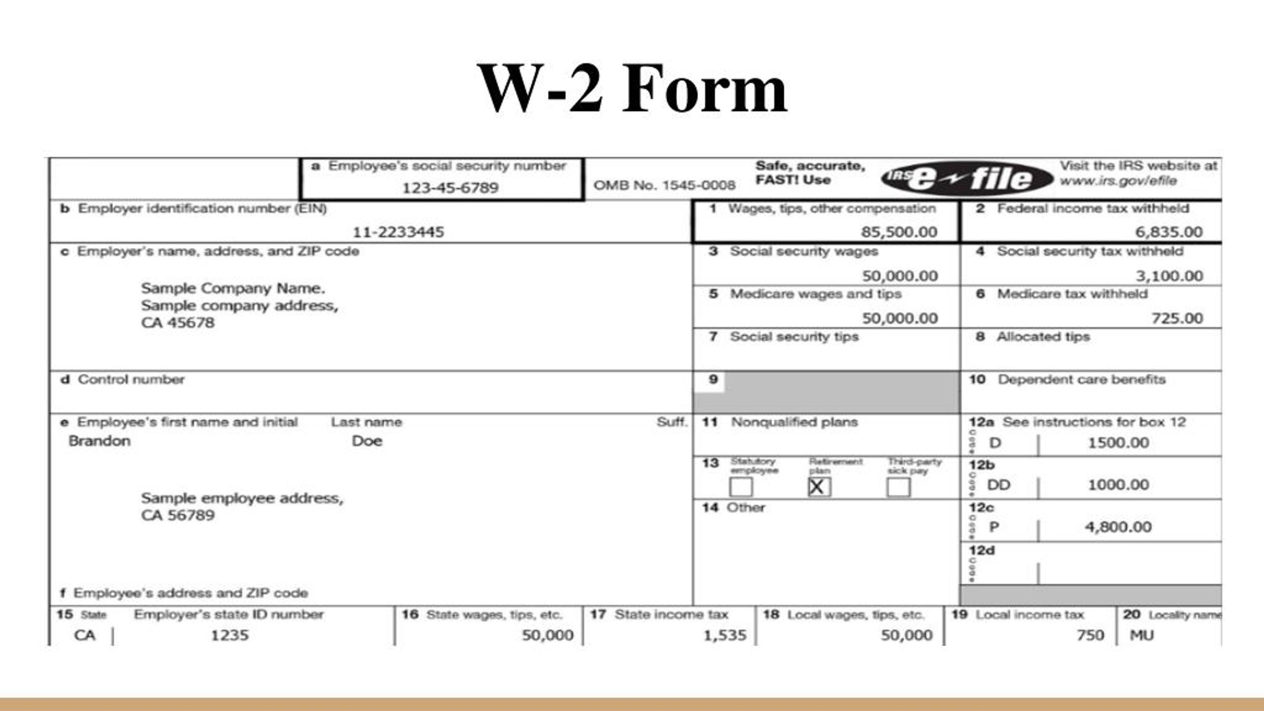 PPT - PayStubs PowerPoint Presentation, free download - ID:8095085