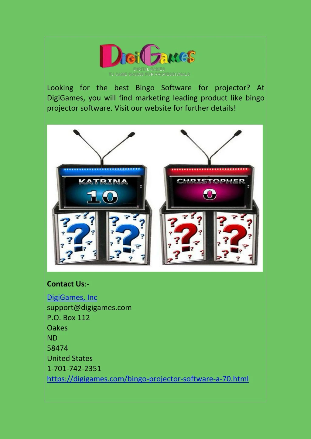 PPT - Find Bingo Software for Projector PowerPoint Presentation, free ...