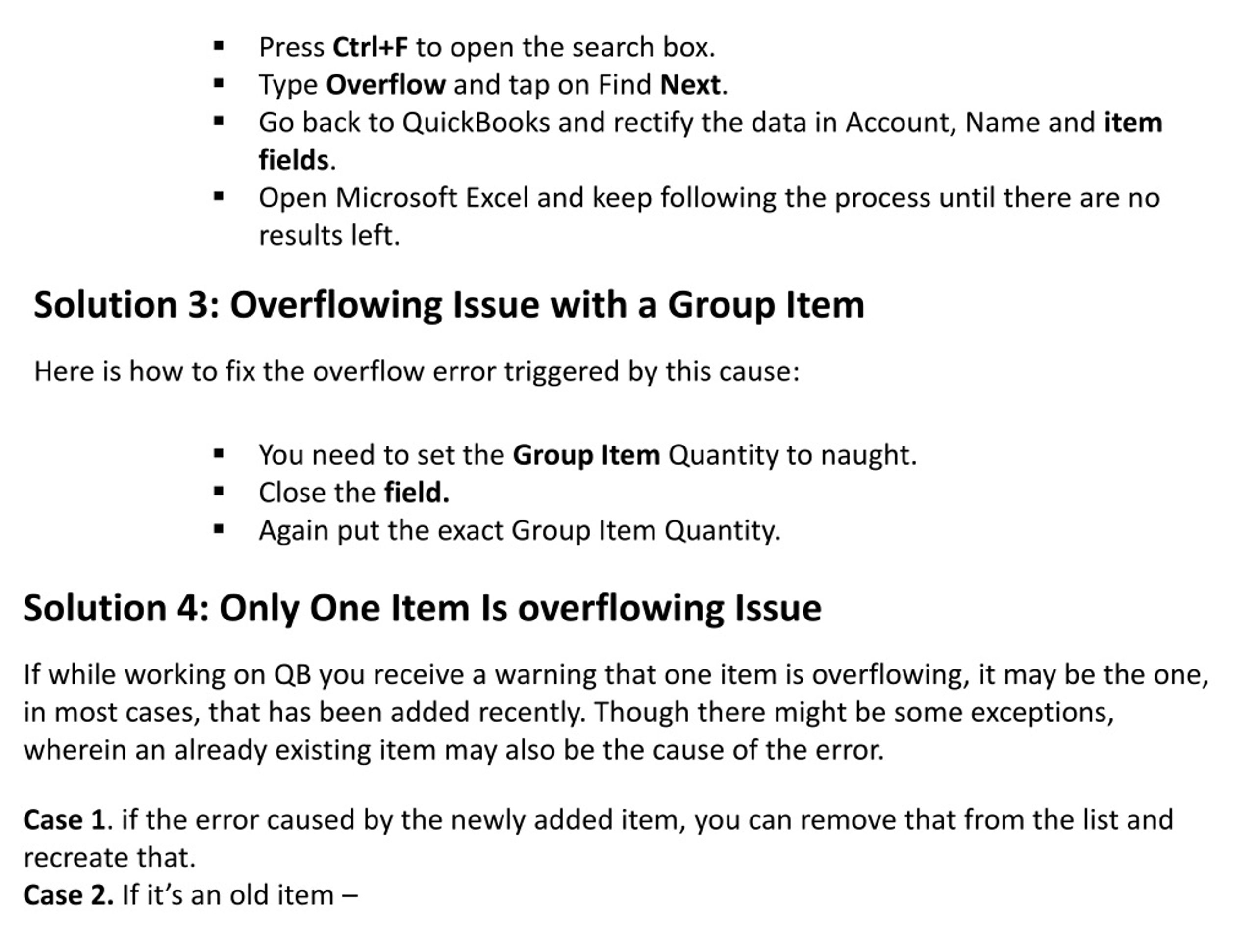 PPT How To Fix Overflow Error In QuickBooks Desktop Complete Guide