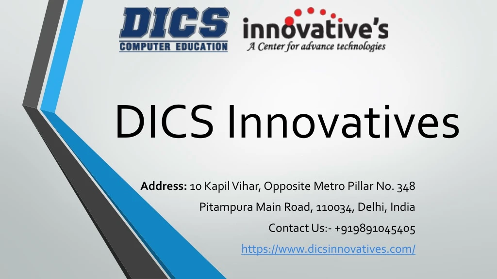 PPT - Get the Best Digital Marketing institute in Pitampura - DICS ...