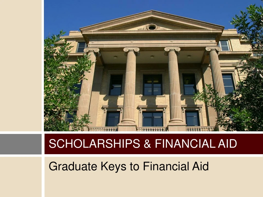 Ppt Scholarships And Financial Aid Powerpoint Presentation Free