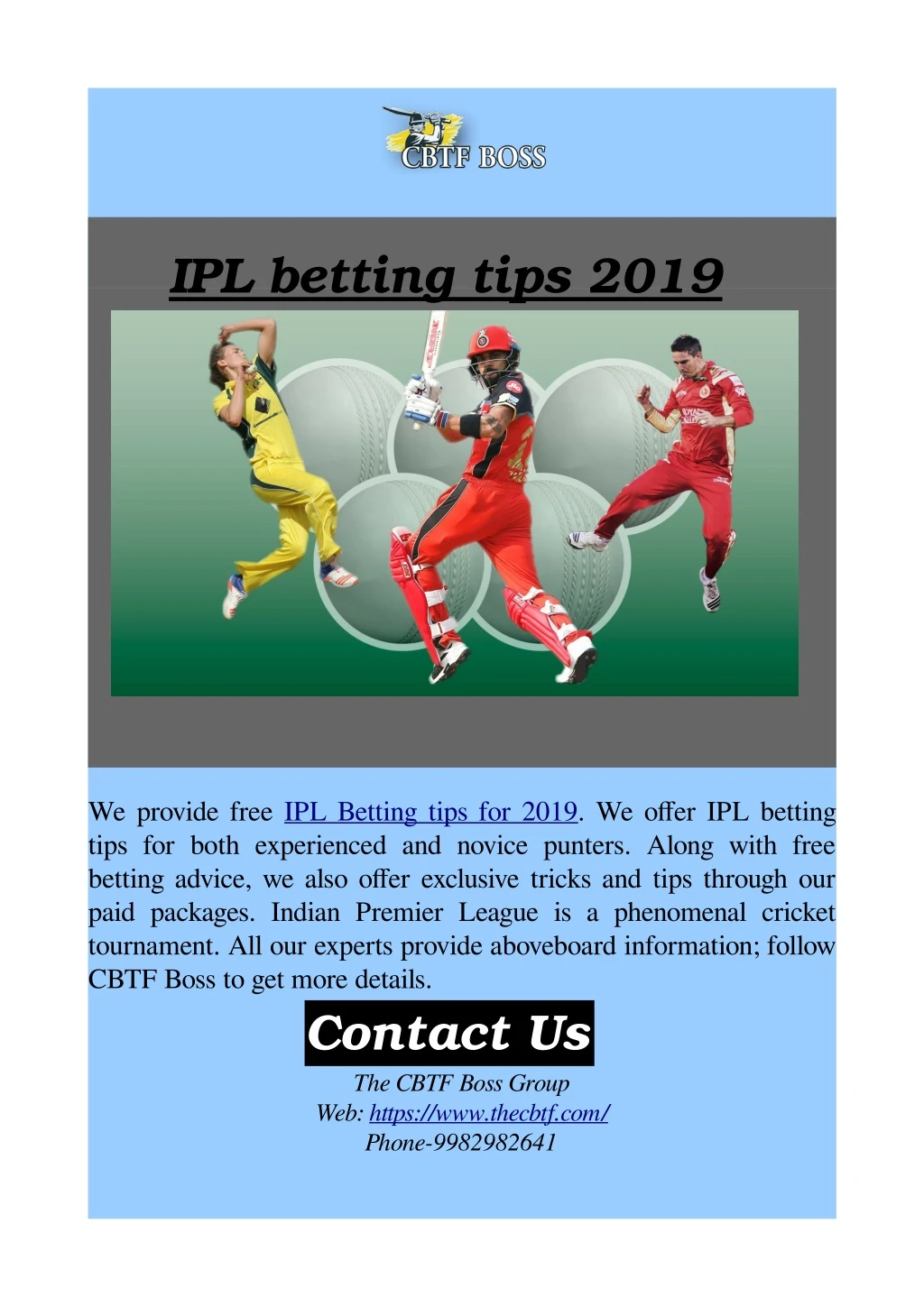 PPT - IPL betting tips 2019 PowerPoint Presentation, free download - ID ...