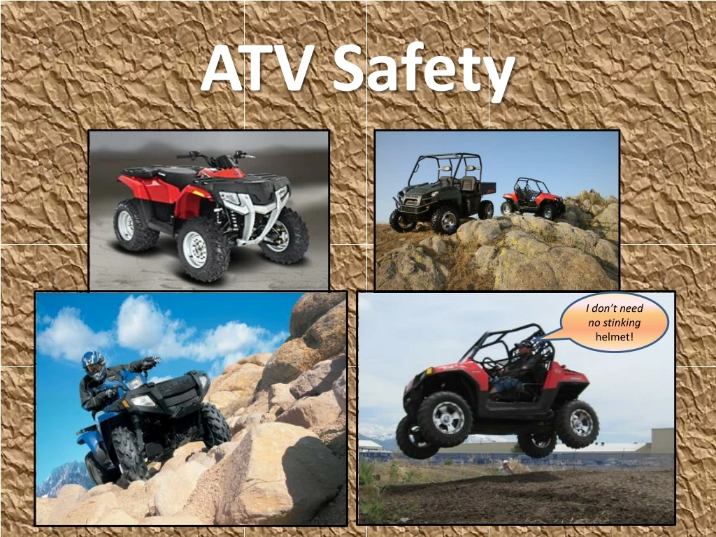 PPT - ATV Safety PowerPoint Presentation, free download - ID:8154088
