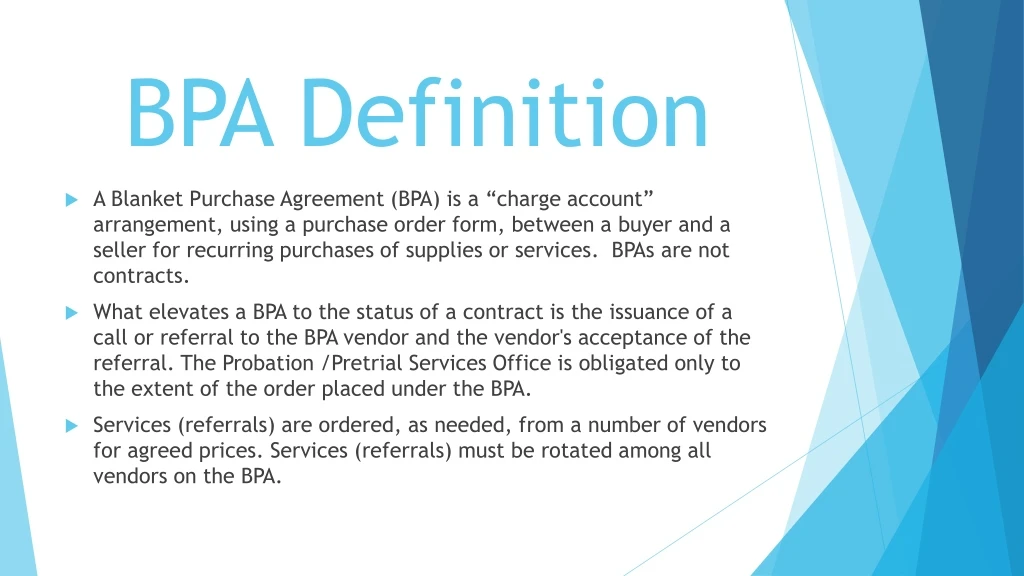 PPT - BPA Definition PowerPoint Presentation, free download - ID:8155234