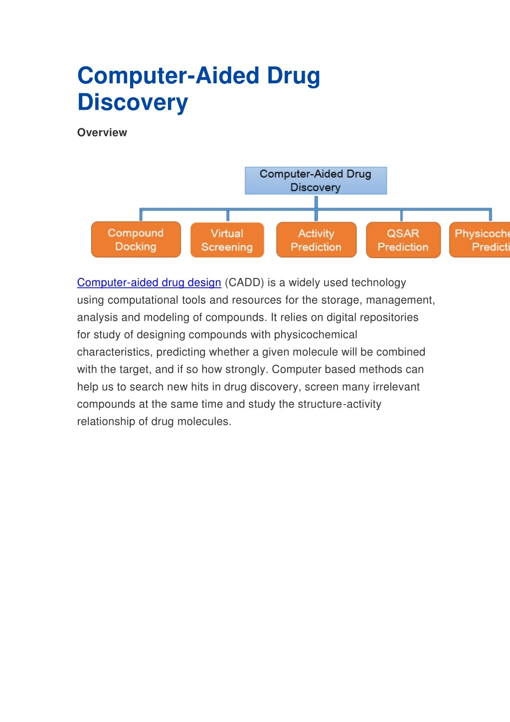 PPT - Computer-aided drug design PowerPoint Presentation, free download ...