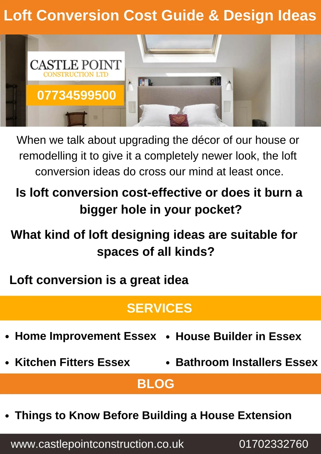 PPT - Loft Conversion Cost Guide & Design Ideas PowerPoint Presentation ...