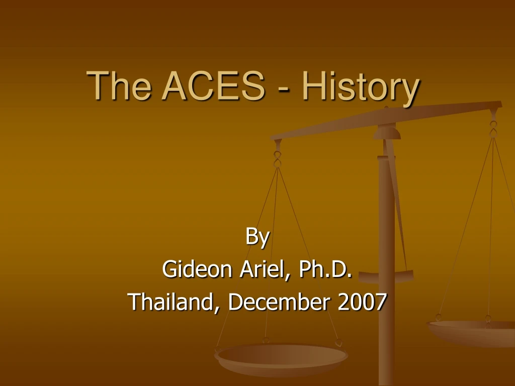 PPT - The ACES - History PowerPoint Presentation, free download - ID ...