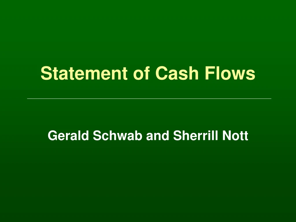 PPT - Statement of Cash Flows PowerPoint Presentation, free download ... PPT - Statement of Cash Flows PowerPoint Presentation, free download ...