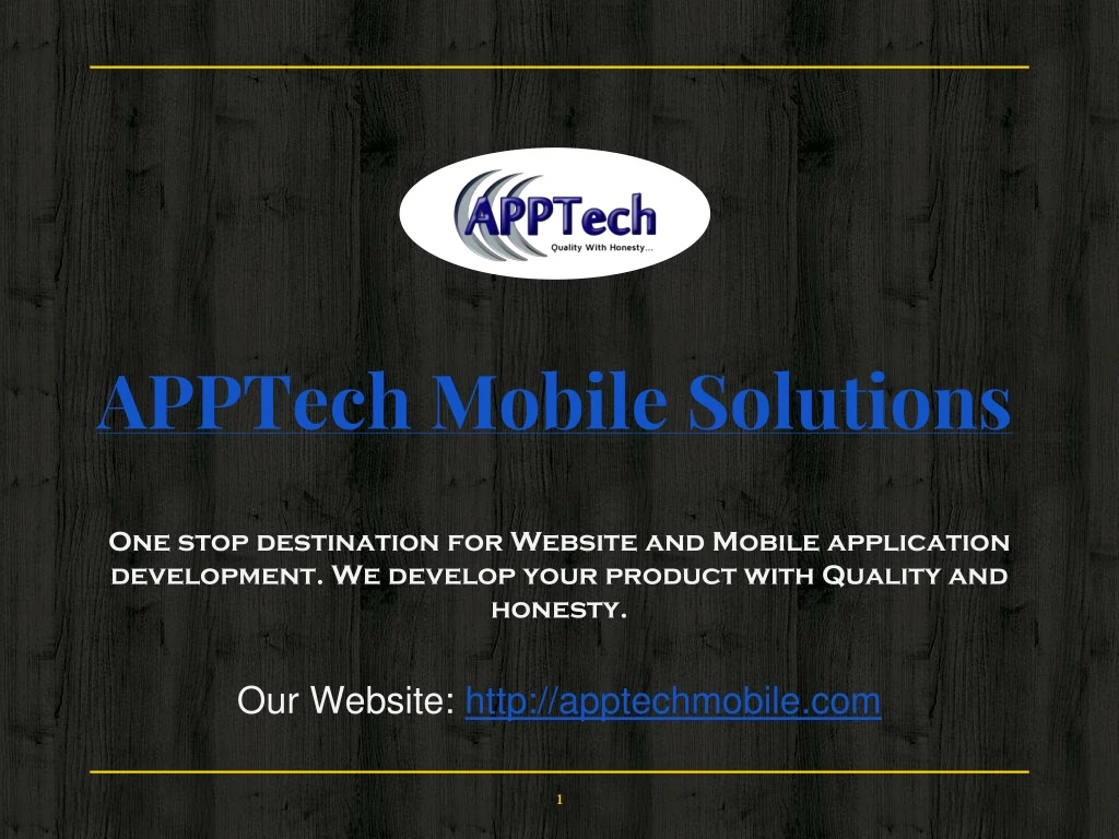 PPT - Hire WordPress Developer From APPTech Mobile Solutions PowerPoint ...