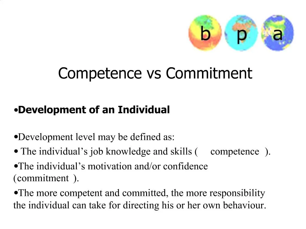 PPT - Competence vs Commitment PowerPoint Presentation, free download - ID:819546