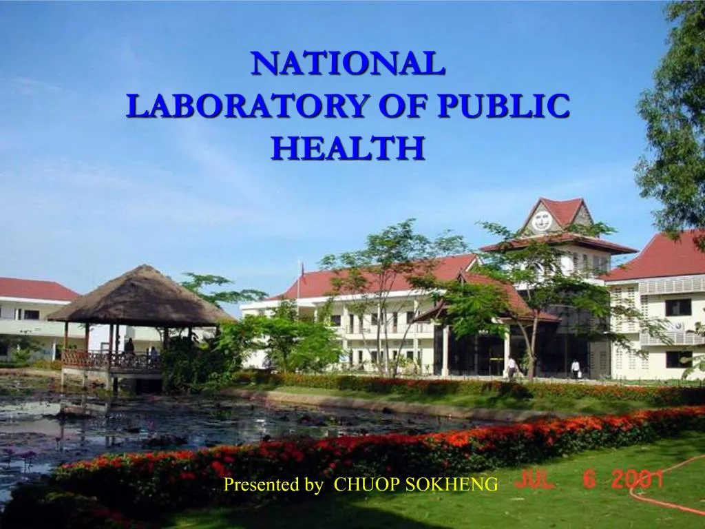PPT - NATIONAL LABORATORY OF PUBLIC HEALTH PowerPoint Presentation ...
