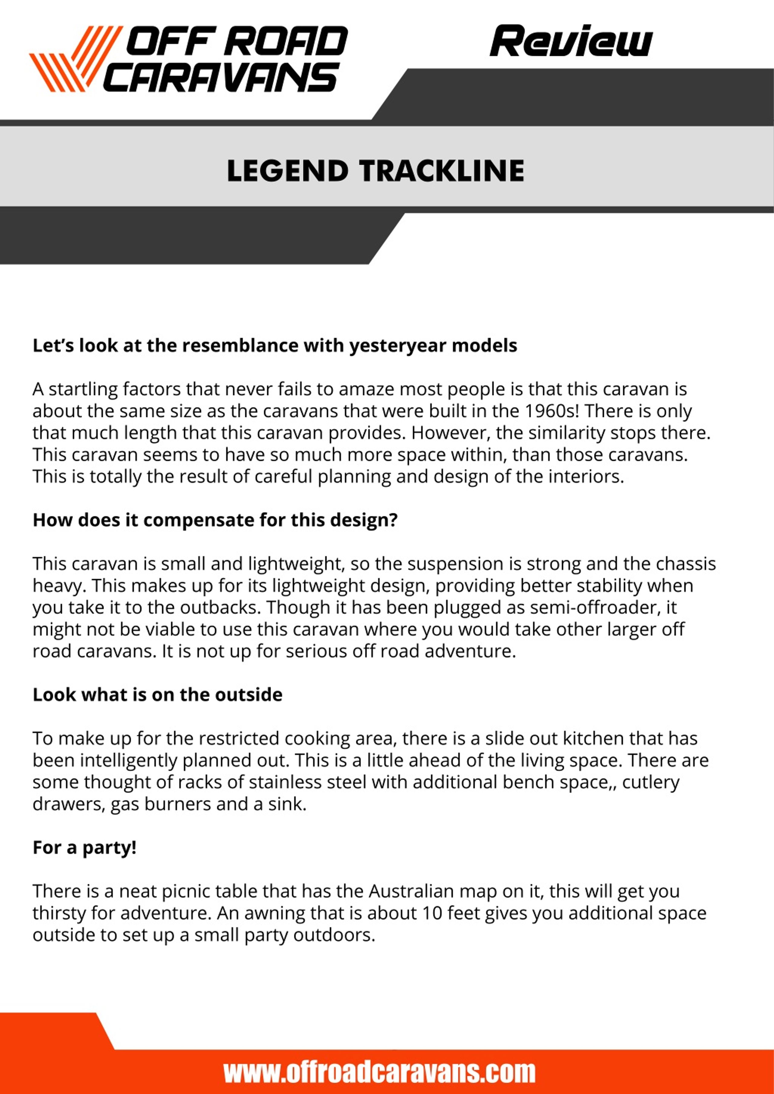PPT - Legend Caravans Trackline Review – Off Road Caravans PowerPoint ...