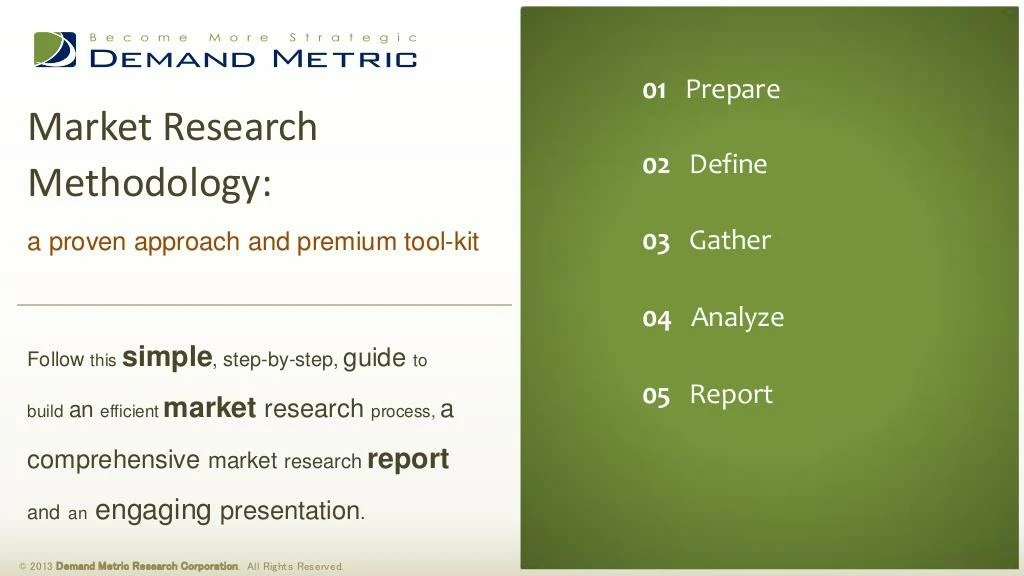 PPT - Market Research Methodology PowerPoint Presentation, free ...