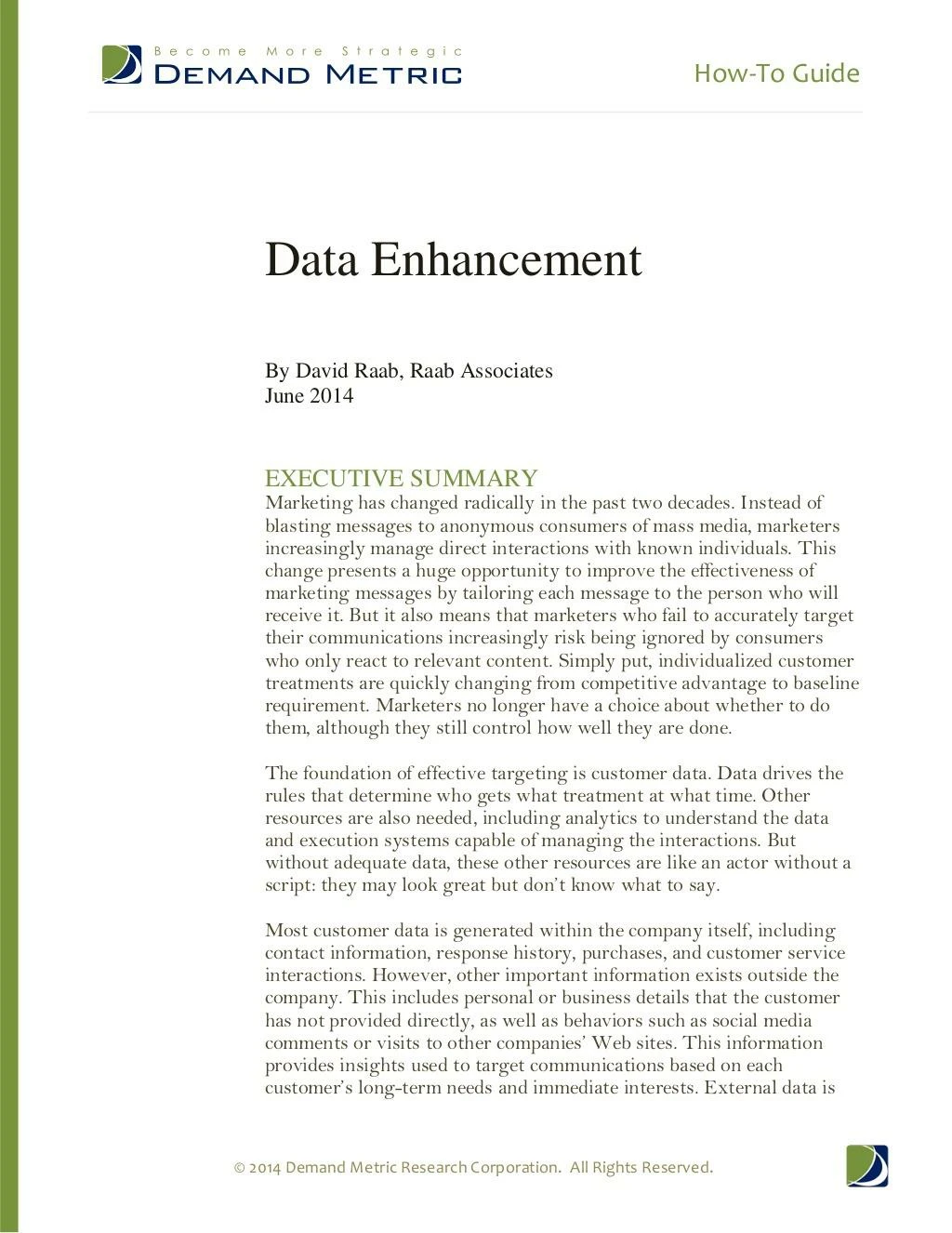 PPT - How-To Guide: Data Enhancement PowerPoint Presentation, free ...