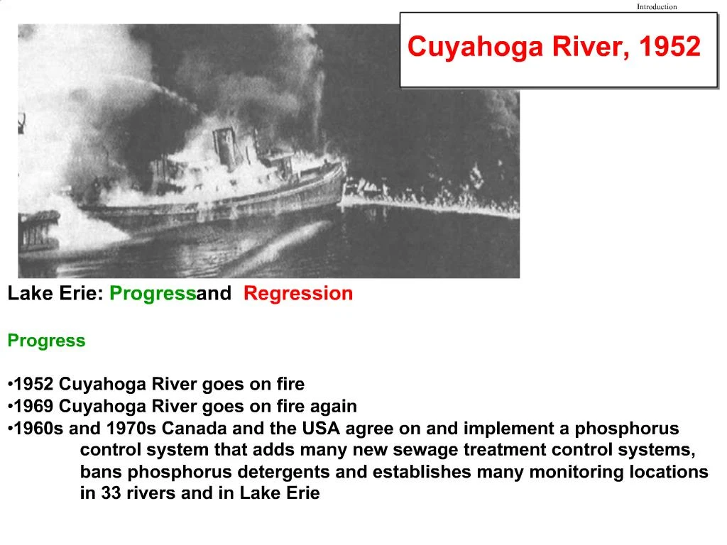 PPT - Cuyahoga River, 1952 PowerPoint Presentation, free download - ID ...