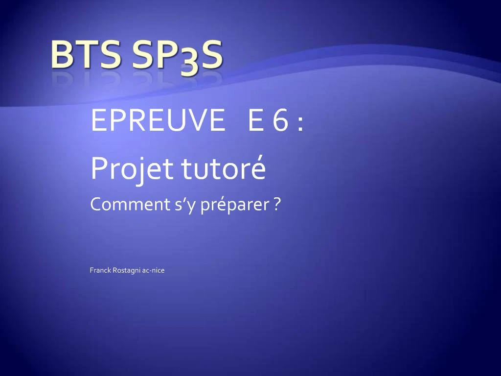 PPT - BTS SP3S PowerPoint Presentation, free download - ID:834285