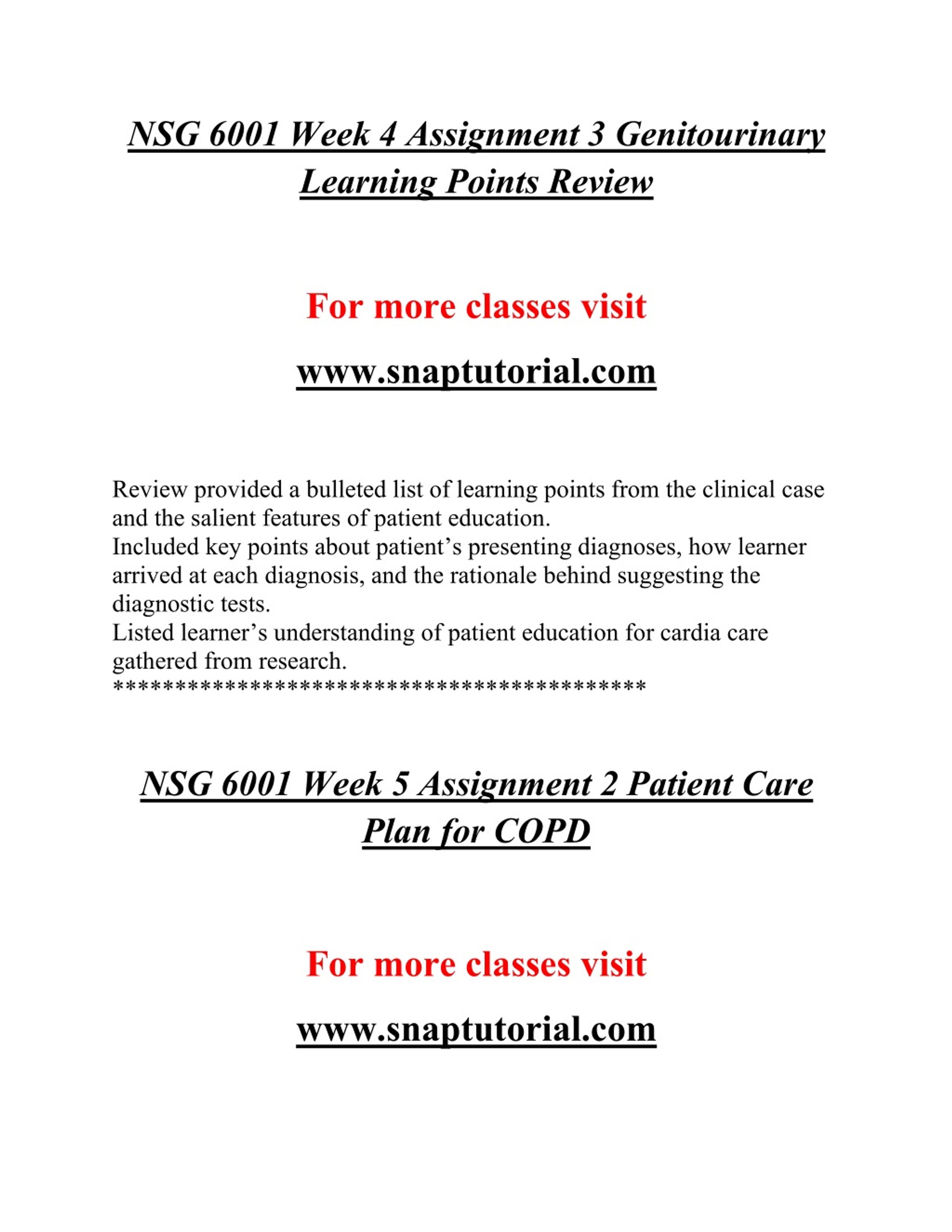 PPT - NSG 6001 EXceptional Education/snaptutorial.COM PowerPoint Presentation - ID:8350844