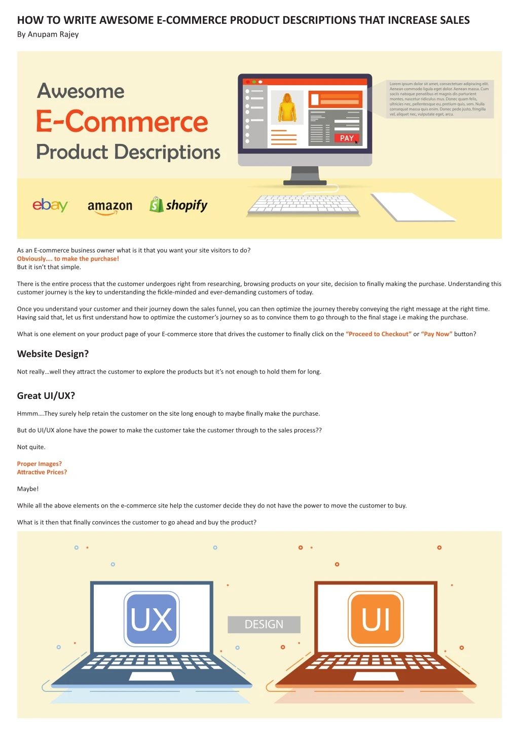 PPT - How to Write Awesome E-Commerce Product Descriptions That ...